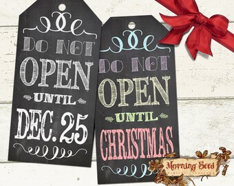 Do not open until | Etsy