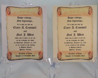 Medieval scroll | Etsy