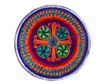 huichol peyote patch by ImZauberwald on Etsy