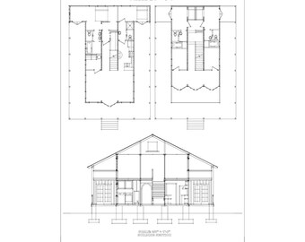 Container Blueprint 3 Bed 3 Bath Schematic by ContainerPlans
