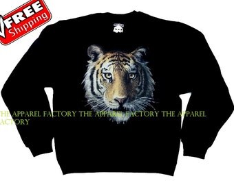 Tiger sweatshirt | Etsy