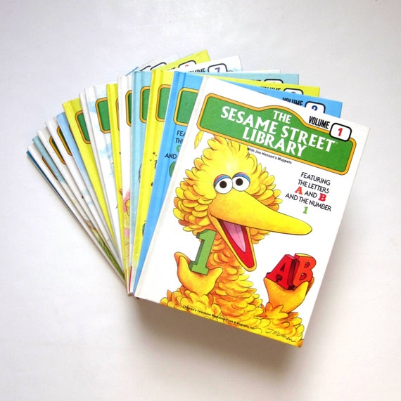 The Sesame Street Library Set 1978 / Complete 15 Volume Set