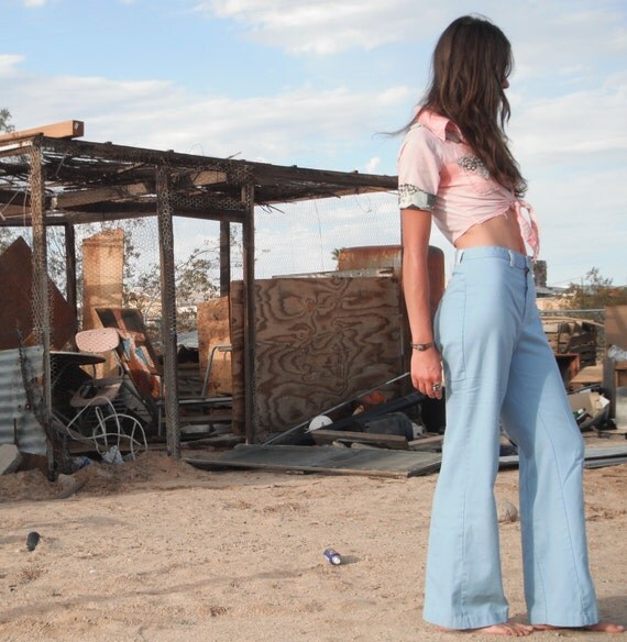 Vintage 70's Dittos Jeans High Waist Wide Leg