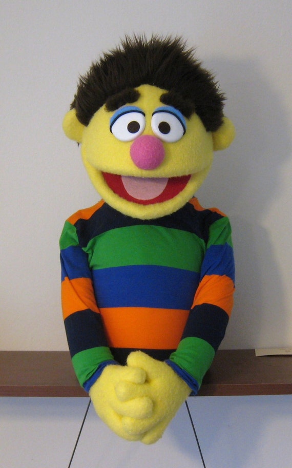 Muppet Style Puppet Yellow Boy
