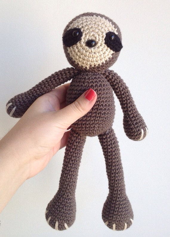 Peluche Perezoso Muñeco Perezoso Perezoso Tejido