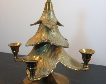 Popular items for brass christmas tree on Etsy