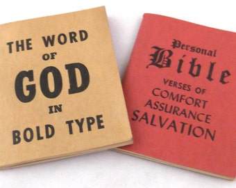 Popular items for vintage bible on Etsy