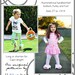 DIY PDF Pattern and Tutorial Girl's Asymmetrical