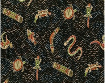 Aboriginal fabric | Etsy