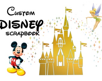 Disney digital scrapbook | Etsy