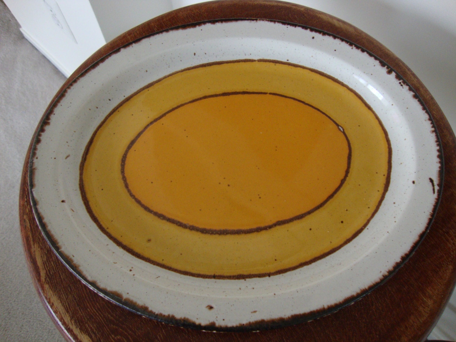 Midwinter Stonehenge- England Sun pattern platter 12″ – Haute Juice