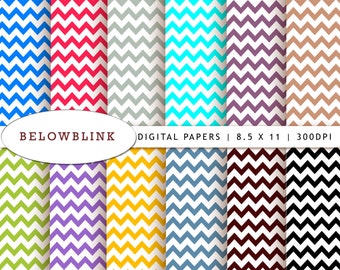 Quatrefoil Digital Paper Pack Scrapbook Papers 24 by BelowBlink
