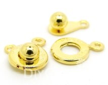 Unique push button clasp related items | Etsy