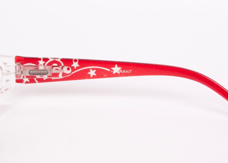 Vintage Foster Grant Red Reading Glasses Eye by LeVintageGalleria