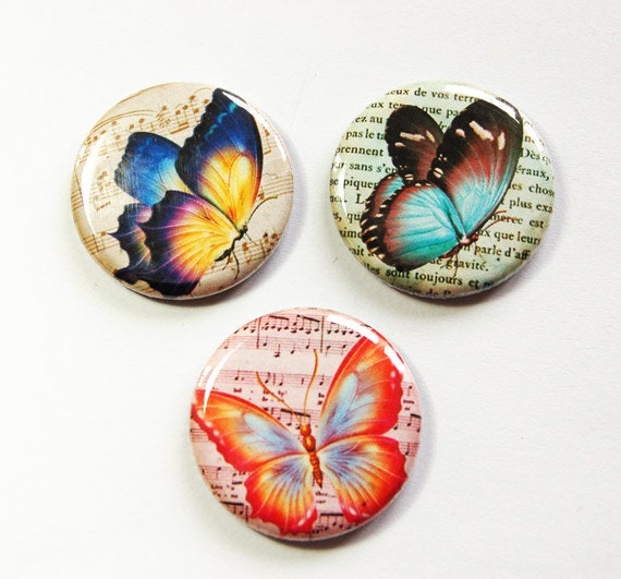 Butterfly Magnets Nature Magnets gift under 10 Fridge