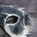 Half Face Leather Wolf Mask by SquirrelCrkCreations on Etsy