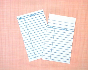 Library due date | Etsy