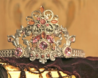 Metal tiara | Etsy