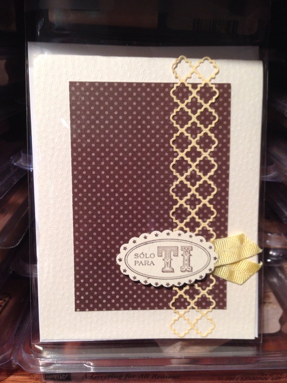 Items similar to Spanish card on Etsy