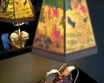 Popular items for angel lamps on Etsy