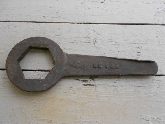 Wrenches Antique Wooden Wagon