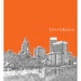 Providence Poster Rhode Island Skyline Art Print RI
