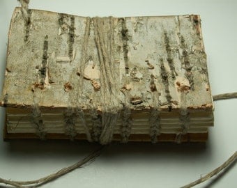 Birch bark journal | Etsy