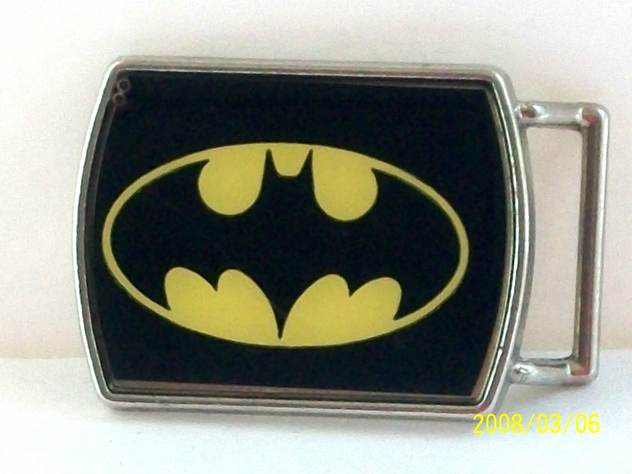 Vintage Batman Belt Buckle Child Size Officially licensed USA