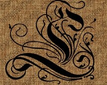 Popular items for monogram letter l on Etsy