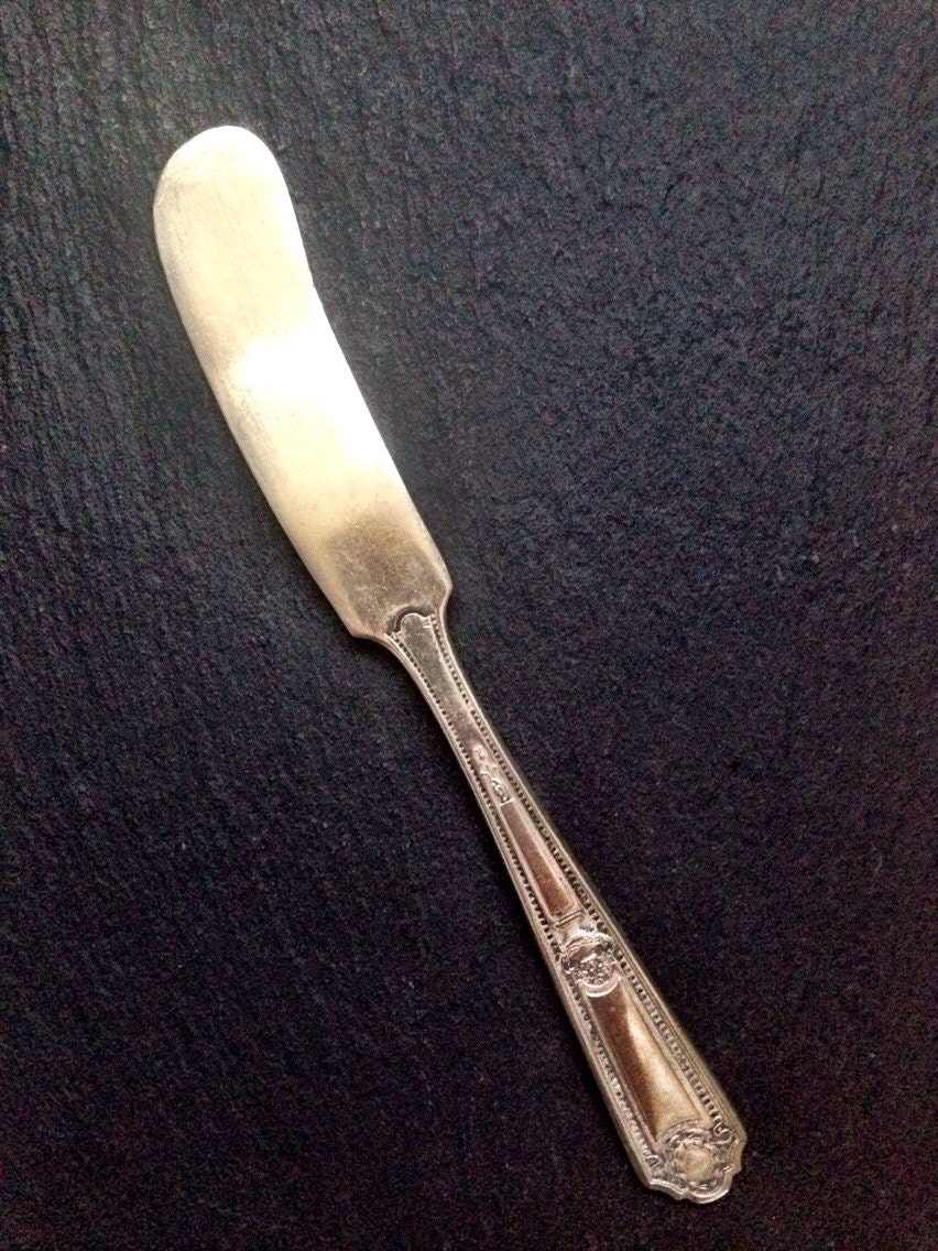 Antique WALLACE/REGAL Pure Silver Plate 1904 REX Butter Spreader 6 ...