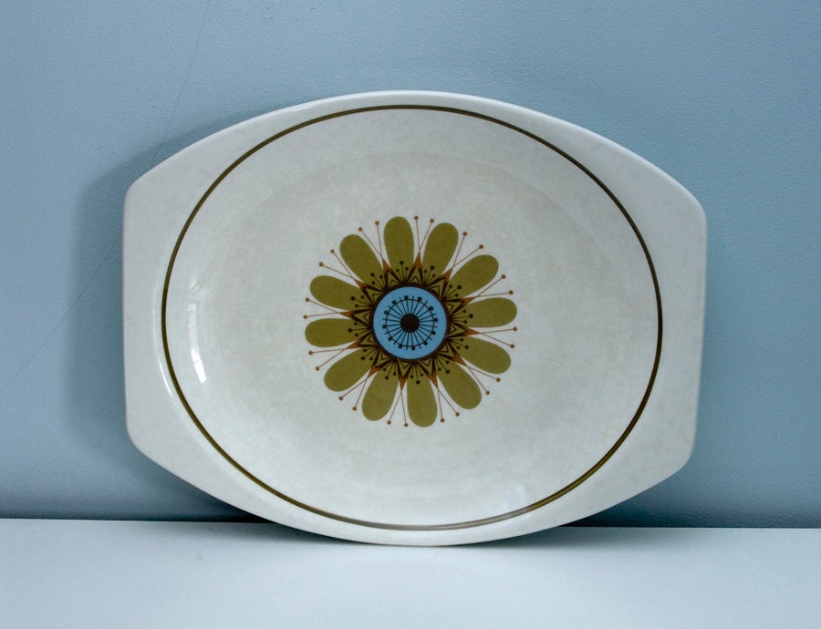Vintage Platter 1970s JG Studio J&G Meakin Galaxy Large Serving Plate ... Vintage Platter 1970s JG Studio J&G Meakin Galaxy Large Serving Plate ...