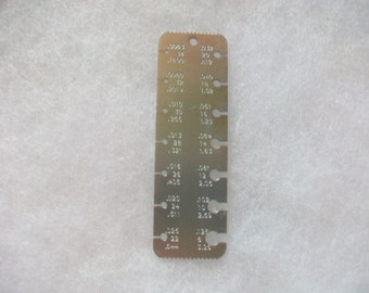 Double Hole Punch Plate For Soft Metals by JewelsAndToolsPlus
