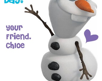 Olaf valentine | Etsy