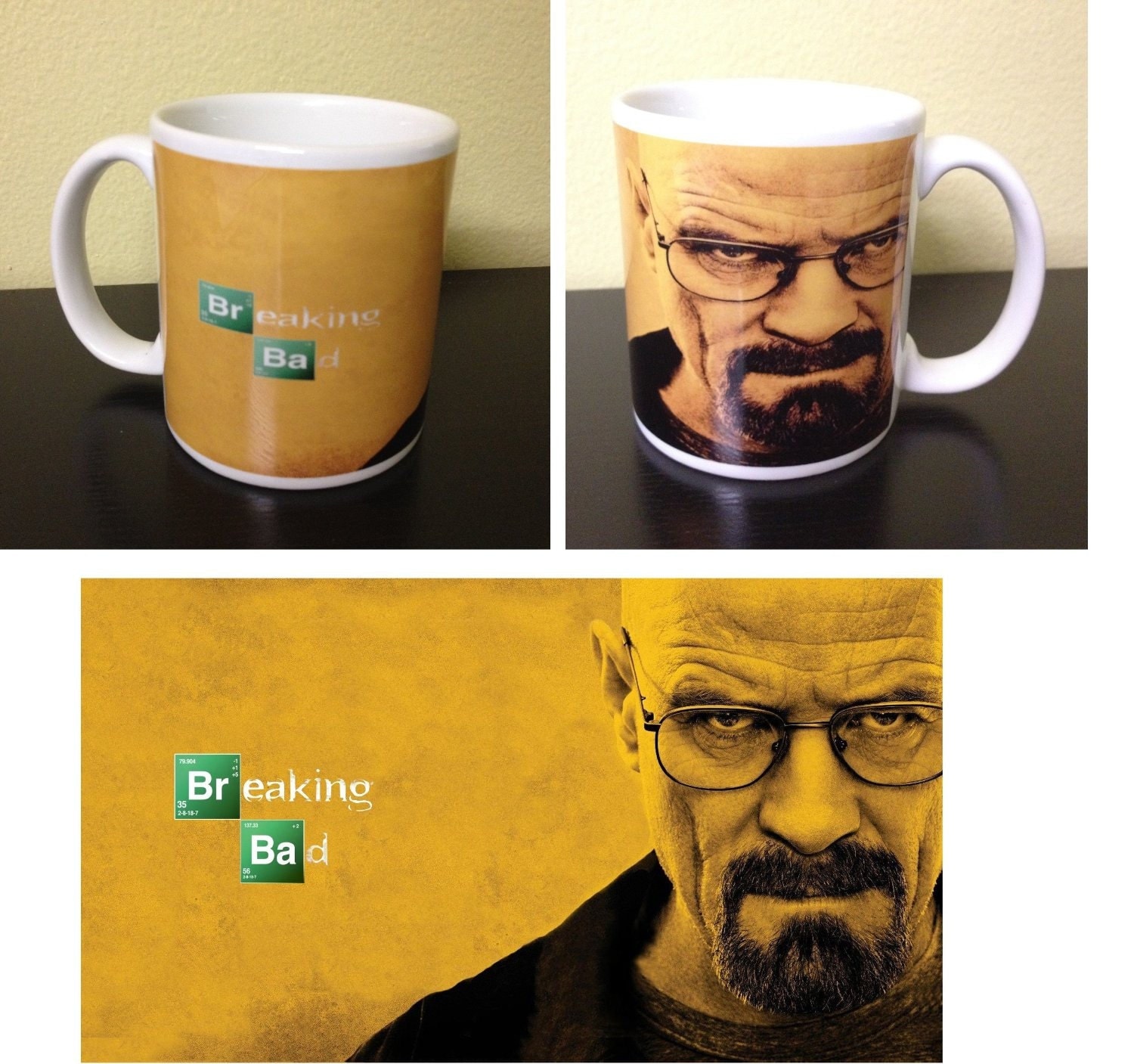 Breaking Bad Coffee Mug Walter White 11 OZ Full