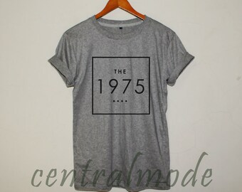 the 1975 band shirt the 1975 shirt logo grey sg19