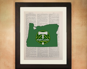 Popular items for portland timbers on Etsy