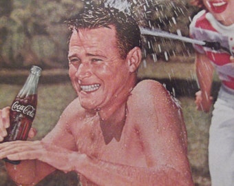 Vintage coke ad | Etsy