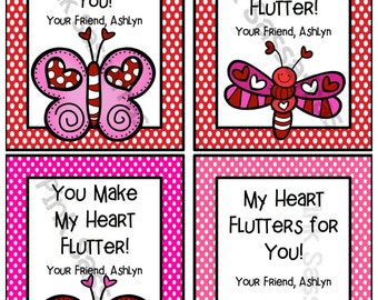 Popular items for butterfly valentine on Etsy