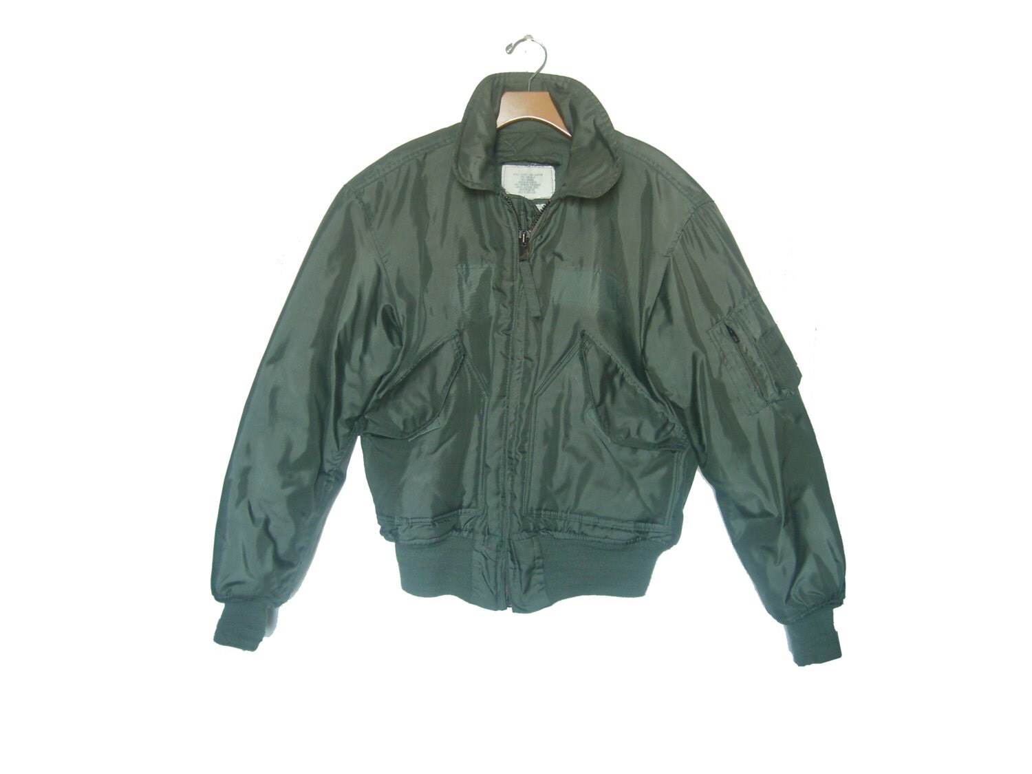 Vintage Military Flight Jacket CWU 45P Surplus Men's