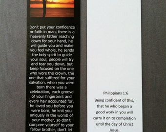 Poem bookmark | Etsy