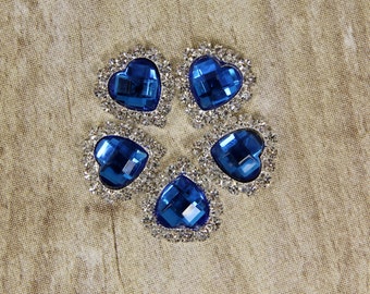 Rhinestone button | Etsy