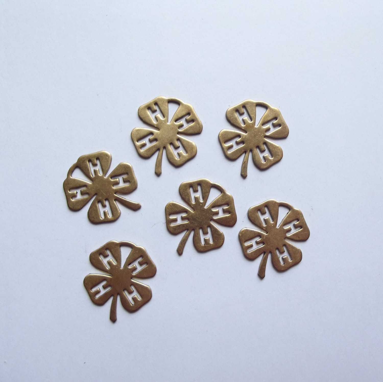 Vintage 4 H leaf clover charms – Haute Juice