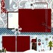 Winter Wonderland 12x12 Premade Scrapbook Page