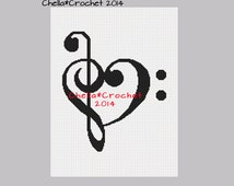 Popular items for treble clef heart on Etsy