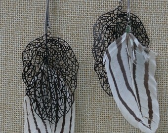 Popular items for zebra feathers on Etsy