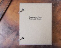 Popular items for binder journal on Etsy