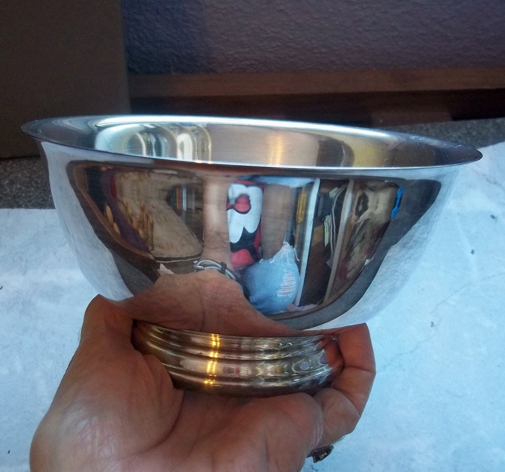 Vintage Oneida Silver Plate Bowl Paul Revere Reproduction – Haute Juice