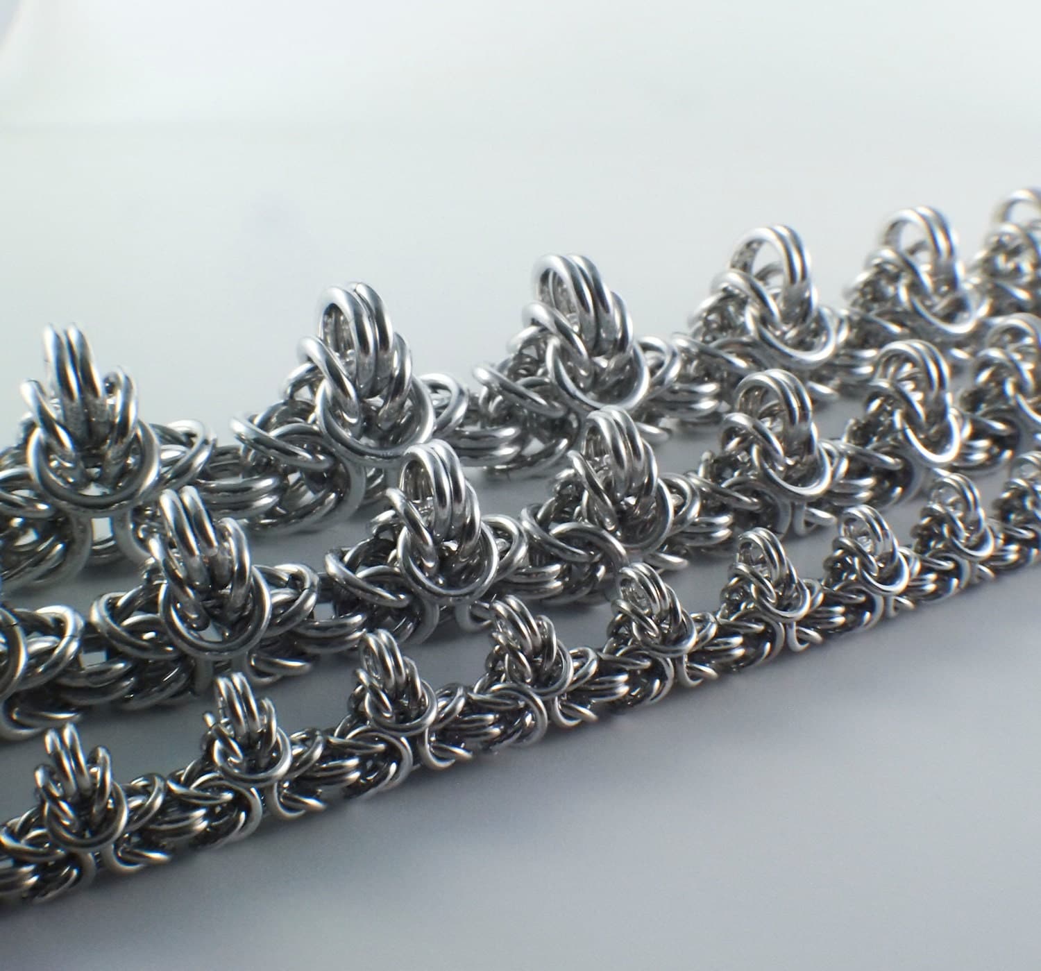 Basic Chainmail Tutorial Spiky Byzantine Intermediate and