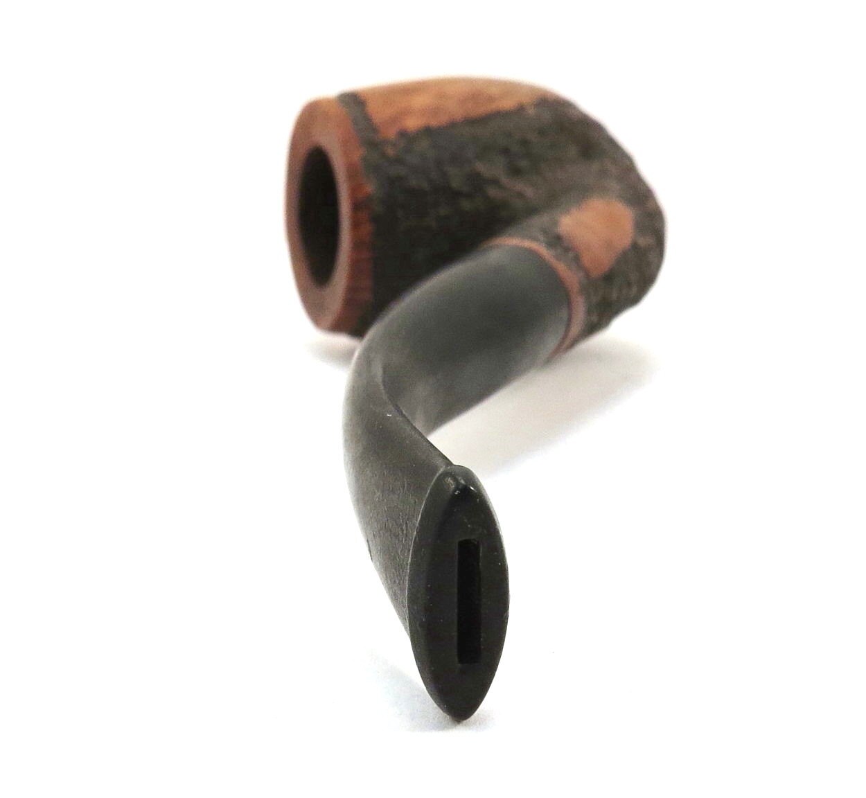 Curved Burl Wood Smoking Pipe Vintage 1940s by VintageCreekside