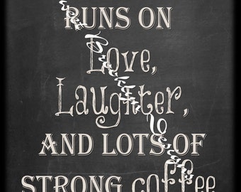 Coffee chalkboard | Etsy